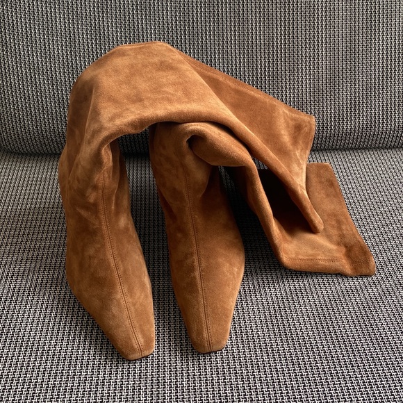 STAUD | Shoes | Staud Wally Suede Knee Boots | Poshmark